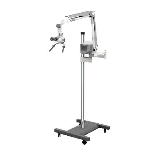 ENT examination microscope - Micro-100 - Mega Medical - on casters