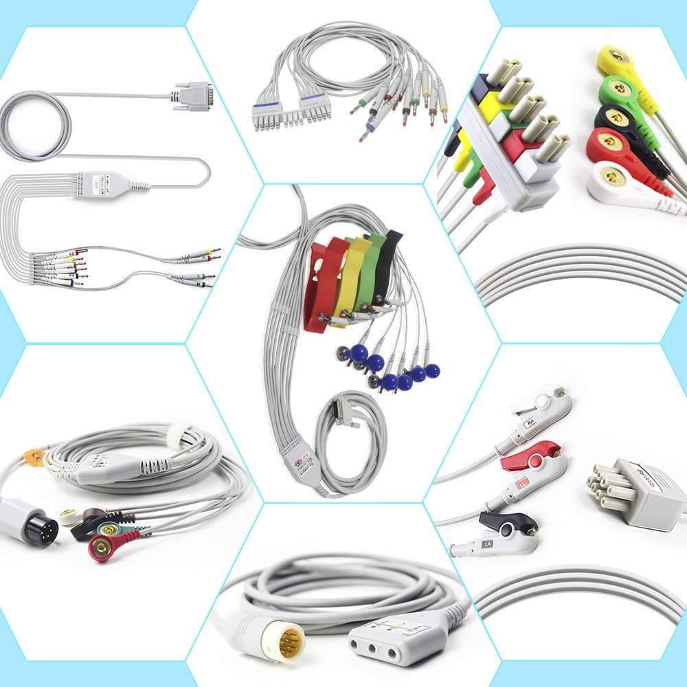 Cardiac Holter monitor ECG cable - AMD-EG-VC0031-I - Shenzhen Amydi-Med ...