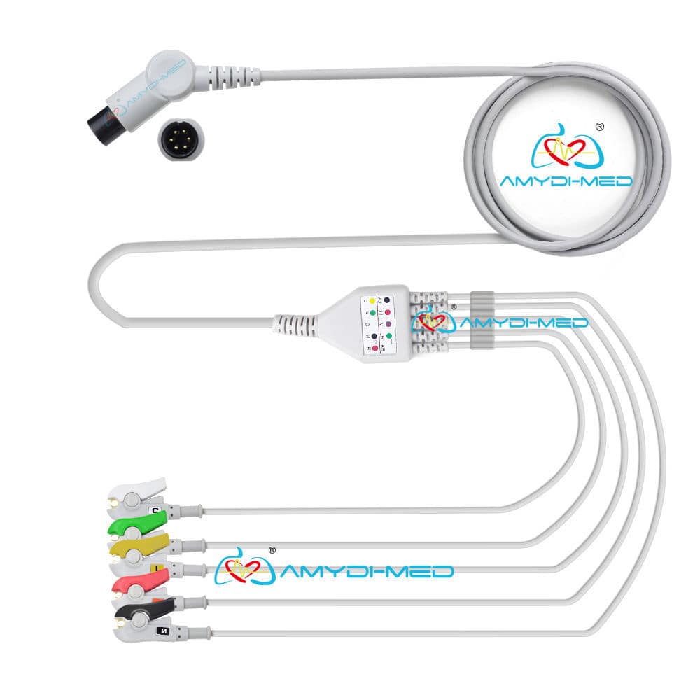 ECG cable - AMD-EG-VC0001-I - Shenzhen Amydi-med Electronics Tech
