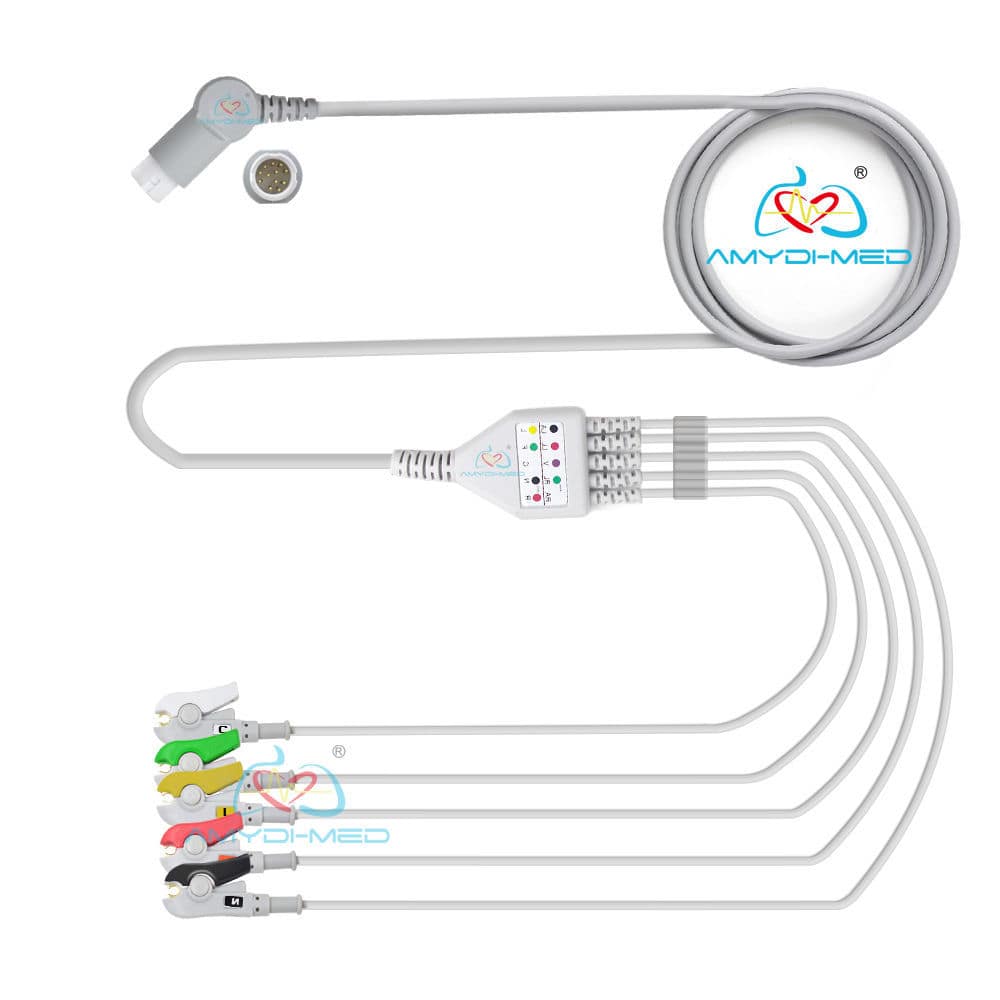ECG cable - AMD-EG-VC0004-I - Shenzhen Amydi-med Electronics Tech