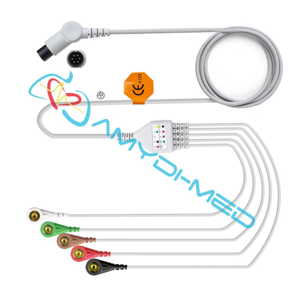 ECG cable - AMD-EG-VS0001-A - Shenzhen Amydi-med Electronics Tech