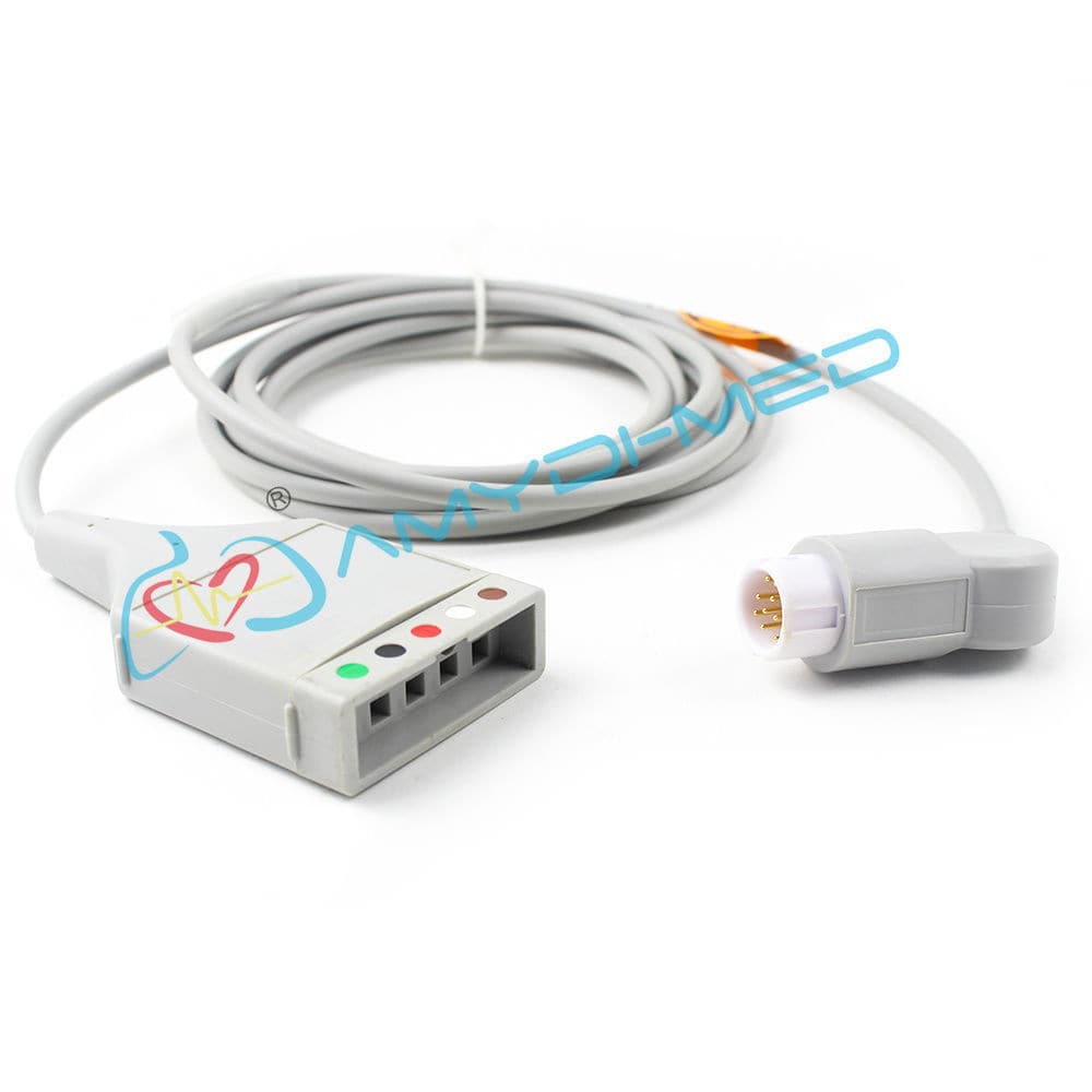 ECG cable - AMD-EC-VA0005-R - Shenzhen Amydi-med Electronics Tech