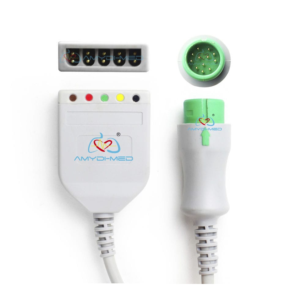 ECG cable - AMD-EC-VX0004-R - Shenzhen Amydi-med Electronics Tech