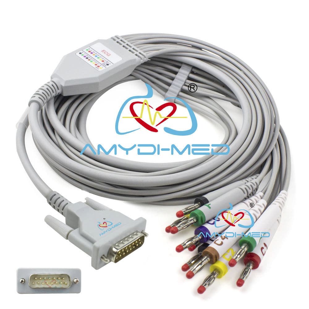ECG cable - AMD-EG-EB7509-I - Shenzhen Amydi-med Electronics Tech