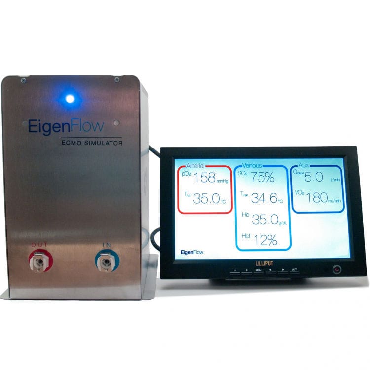 Training simulator - EigenFlow 2 - Accurate S.r.l. - for general care / surgical / kit