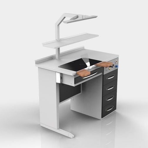 Dental laboratory workstation with light - GPW 01 - Grup Dental Medikal