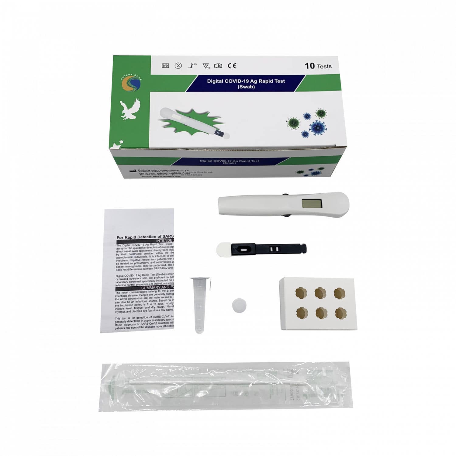 COVID-19 rapid test - GCCOV-D503a√ - Zhejiang Orient Gene - for ...
