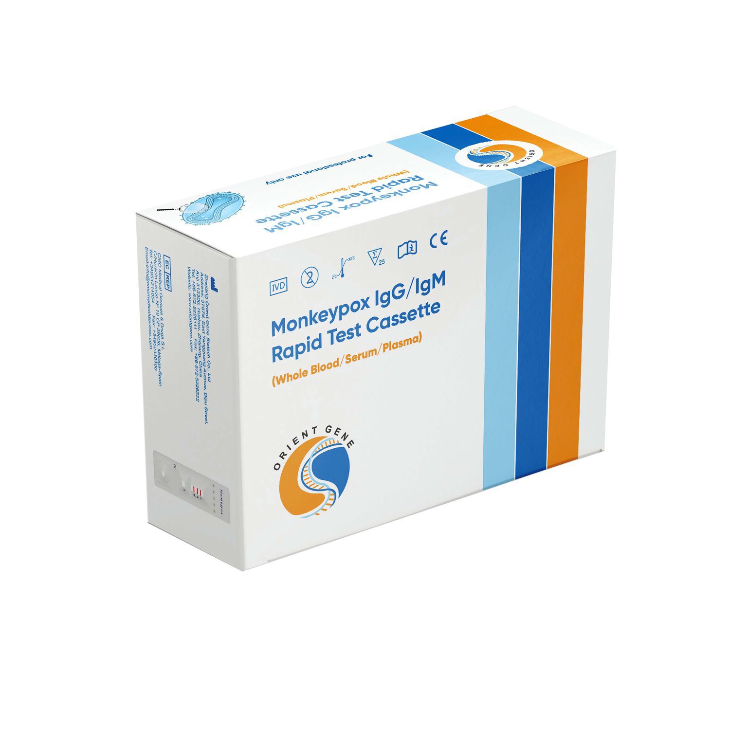 Monkeypox rapid test - GCMKP-502a√ - Zhejiang Orient Gene - for ...