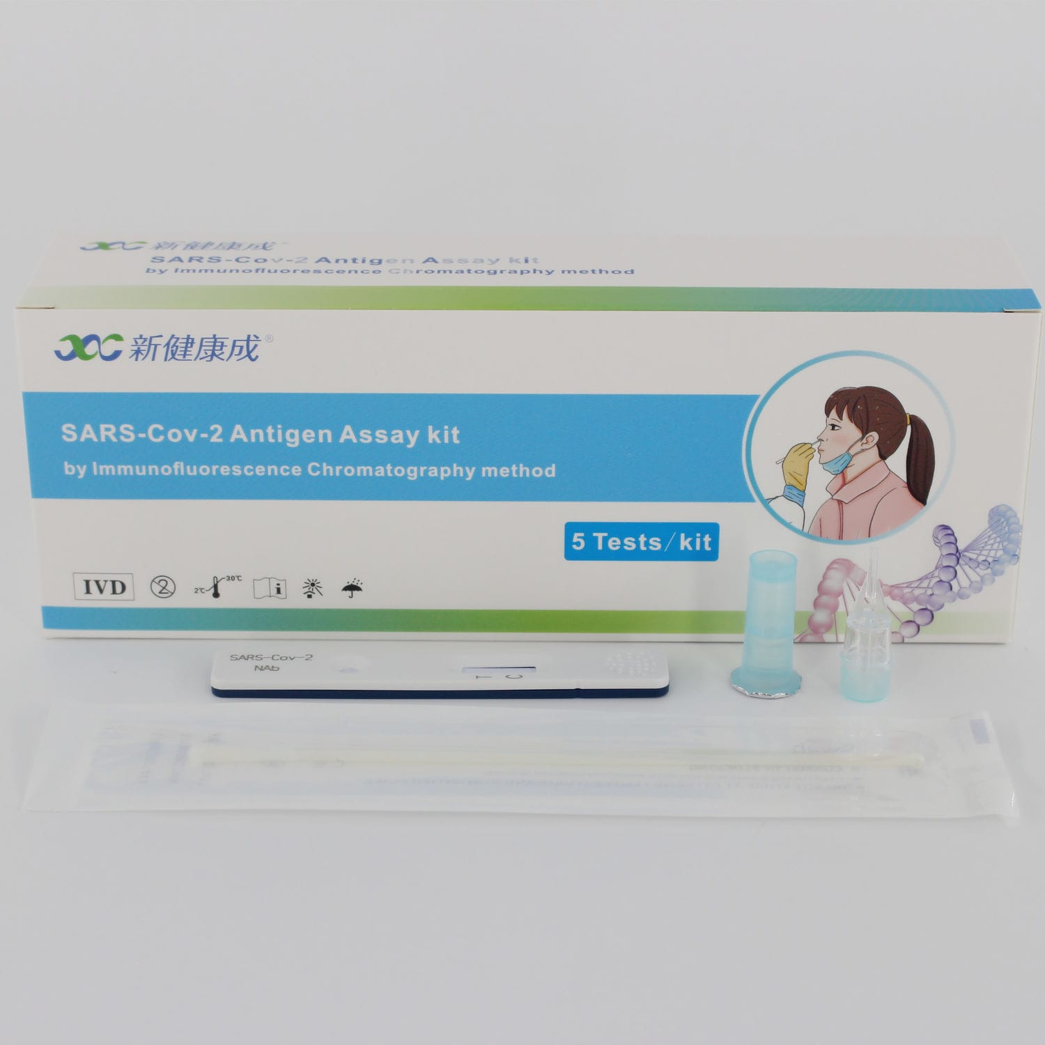 COVID-19 test kit - Sichuan Xincheng Biological Co., LTD - for antigens ...