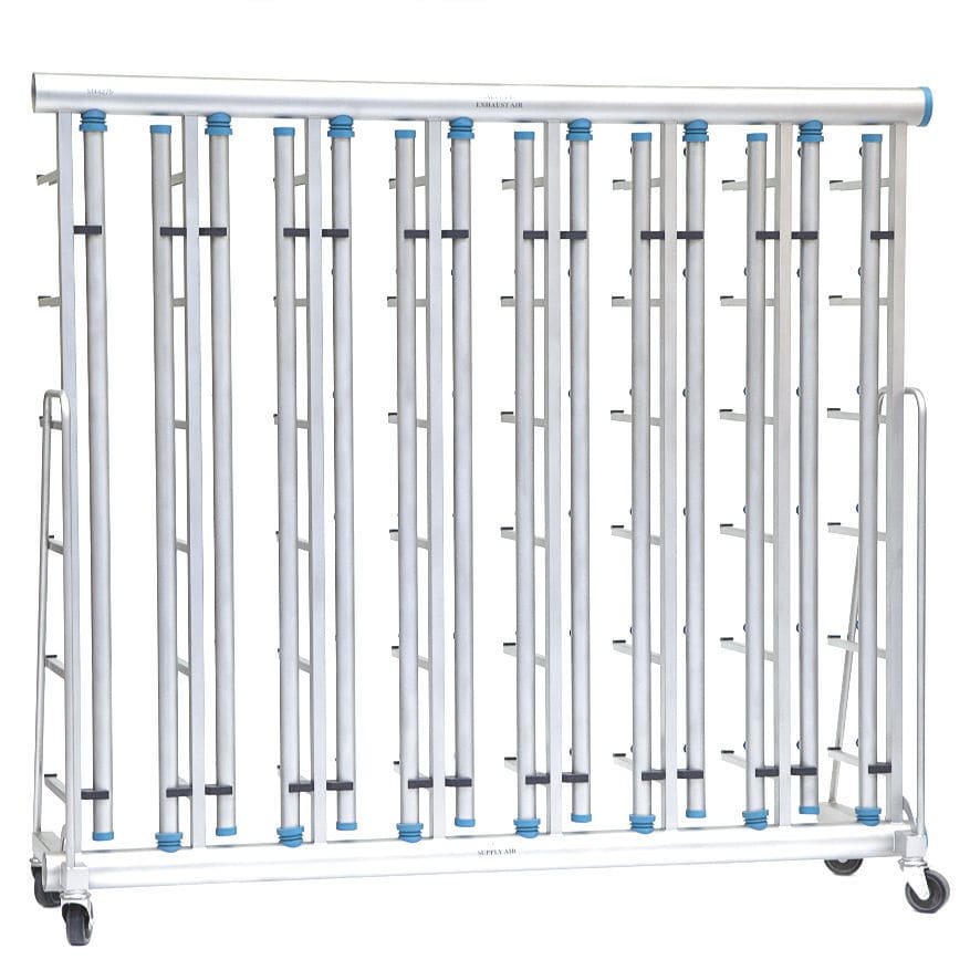 Animal cage rack - 5144264 - Zoonlab GmbH - on casters / height-adjustable