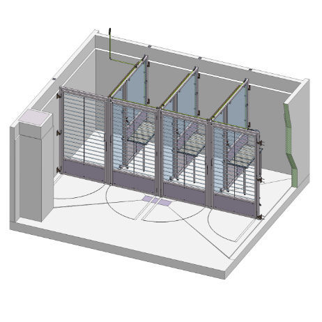 Dog animal enclosure - Zoonlab GmbH