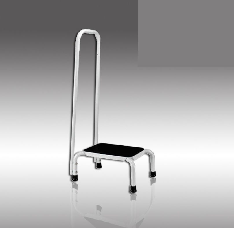 1-step step stool - 5607 - HYZMED Medical - with handrail / non-slip
