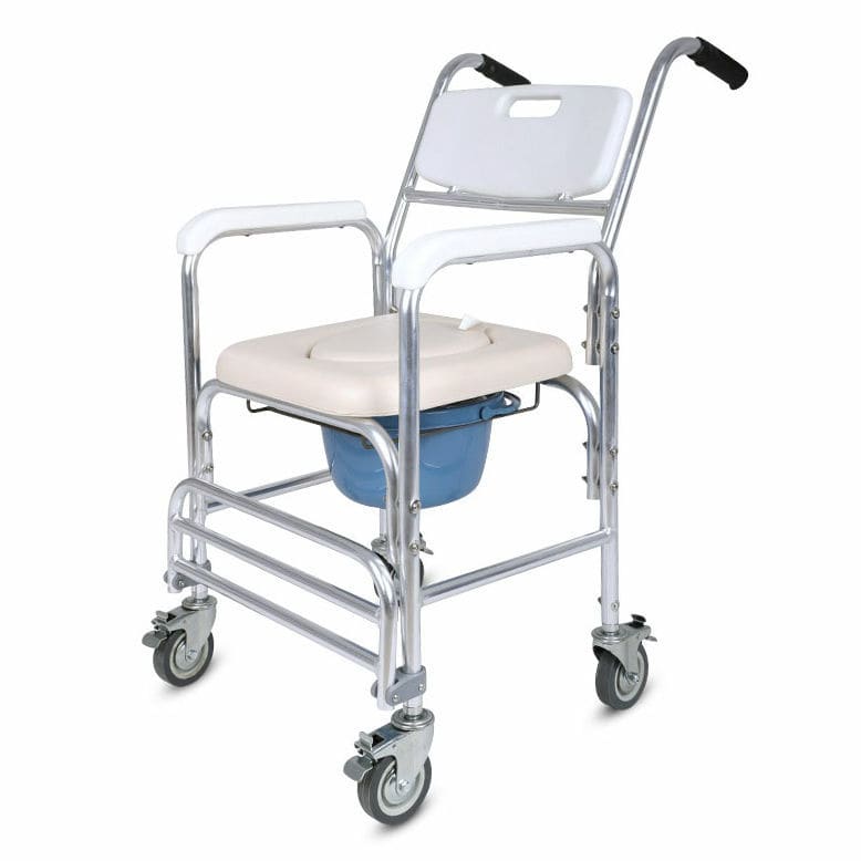 Adult commode chair - D18 - HYZMED Medical - pediatric / with armrests ...