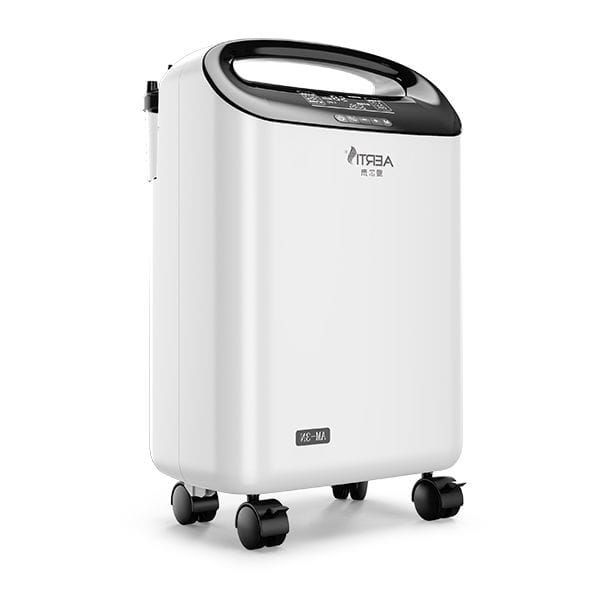 Medical oxygen concentrator - AM-3-N - Shenyang Aerti Tech - on casters