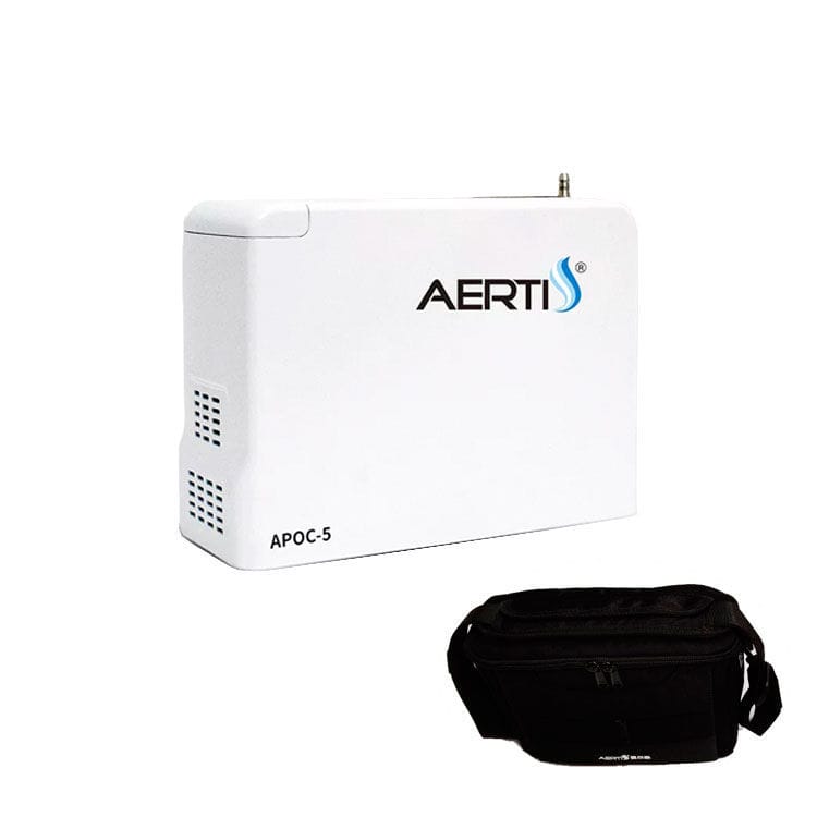 Home care oxygen concentrator - APOC-5 - Shenyang Aerti Tech - portable / PSA / pulse dose
