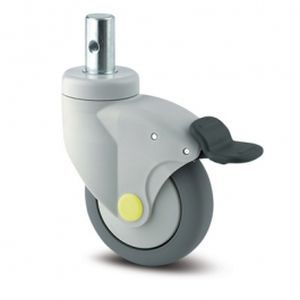 Wheel with brake - Galea - TENTE International GmbH - polyamide ...