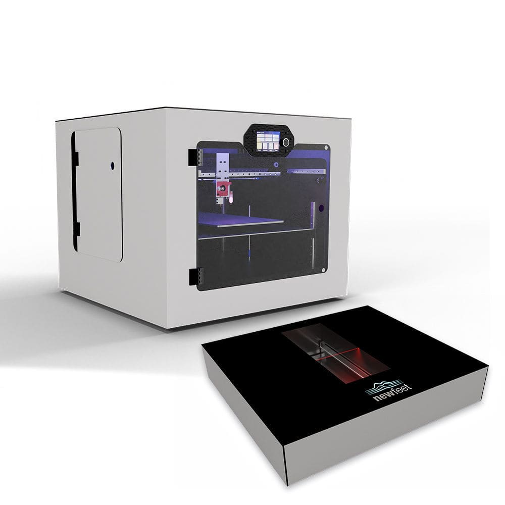 Orthopedic insole manufacturing 3D printer - NewFeet DualPRO ...