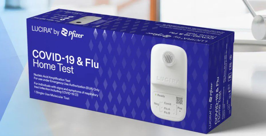 COVID-19 test kit - Lucira Health - flu / for home use / SARS-COV-2