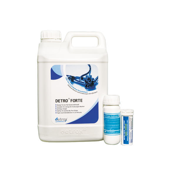 Endoscope disinfectant - Detro Forte - Detro Healthcare - for hospital ...