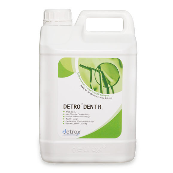 Concentrated cleaner - Detro Dent R - Detro Healthcare - acid / liquid ...