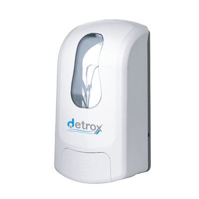 Soap dispenser - Detro Healthcare - sanitizing gel / wall-mounted / ABS