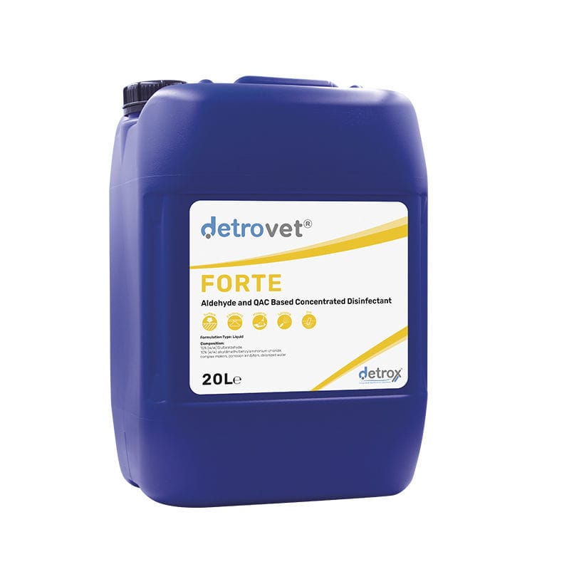 Floors ans surface disinfectant - Detrovet Forte - Detro Healthcare ...