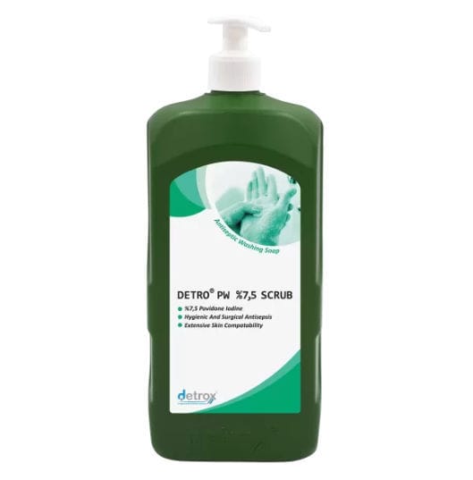 Virucidal antiseptic soap - Detro PW Scrub - Detro Healthcare ...