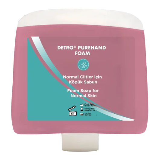 Virucidal antiseptic soap - Detro Purehand Foam - Detro Healthcare ...