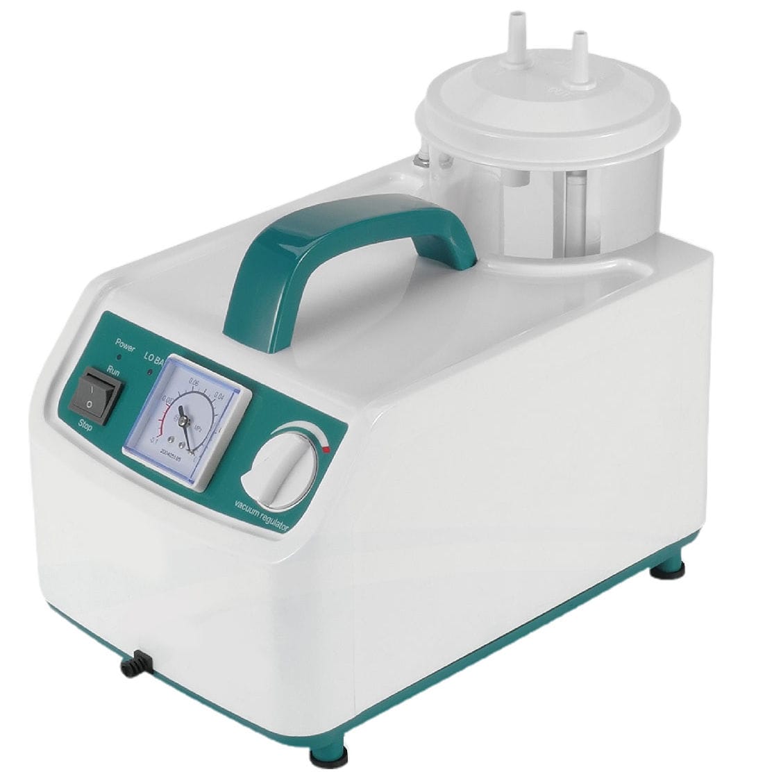 Battery-powered mucus suction pump - Delta A Healthcare - portable