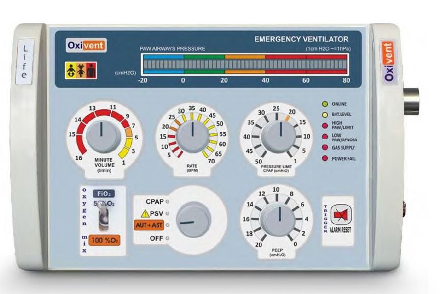 Emergency ventilator - Delta A Healthcare - intensive care / home care ...