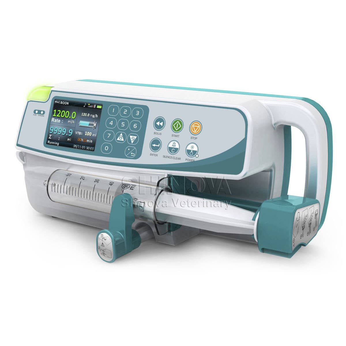 Veterinary syringe pump - Syli 400V - Shinova Medical Co., Ltd - 1-channel