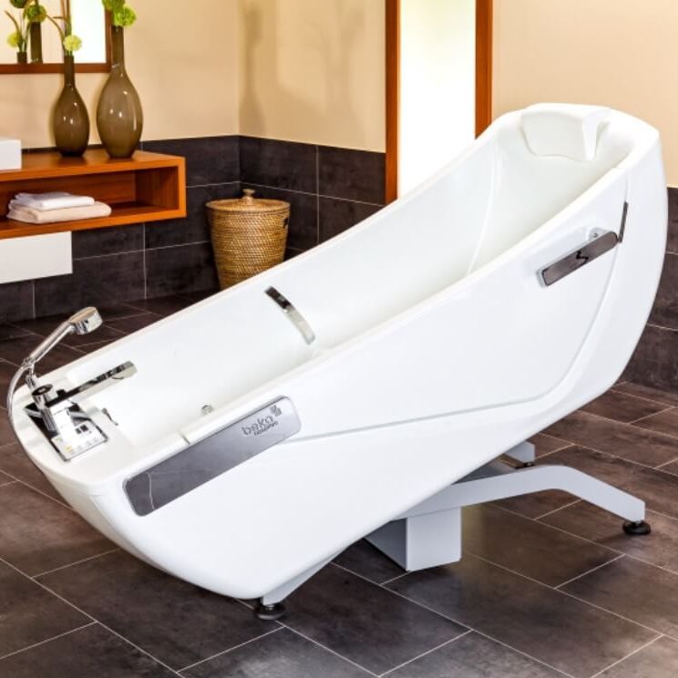 Electric medical bathtub - Motion G - Astor Bannerman - height-adjustable