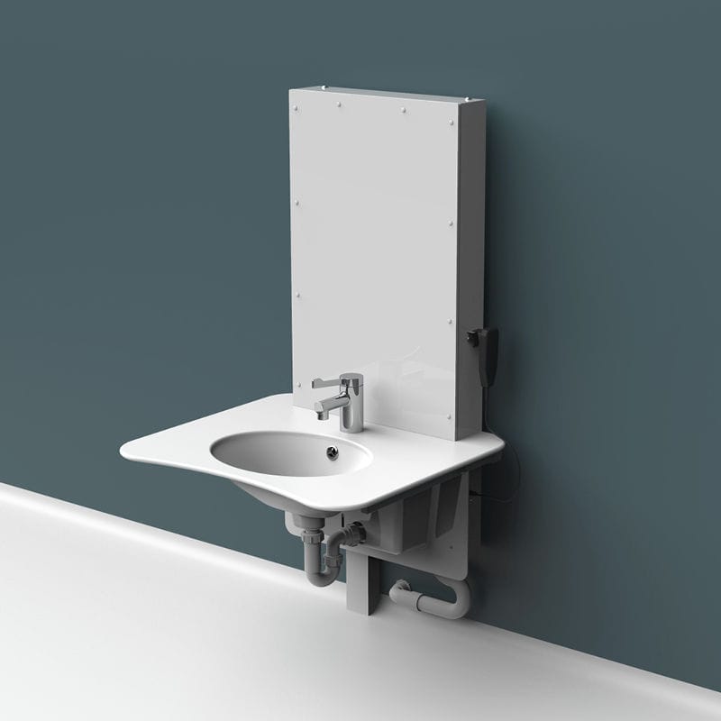 Hygiene area wash basin - ABW-CP - Astor Bannerman - 1-station / wall ...