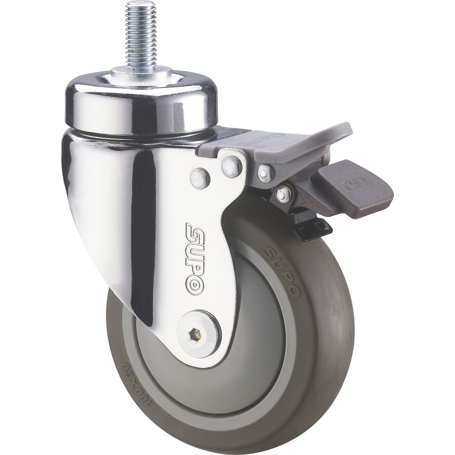 Medical device caster - 1M-C03-02-100-451 - Zhongshan Xiangrong Caster ...