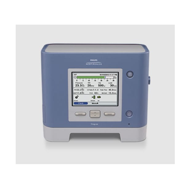 Home ventilator - Trilogy 202 - Philips - clinical / electronic / CPAP