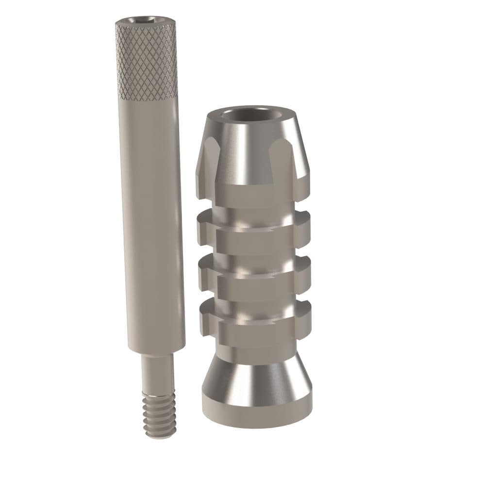 Titanium transfer abutment - Heliocos GmbH - straight / multi-unit