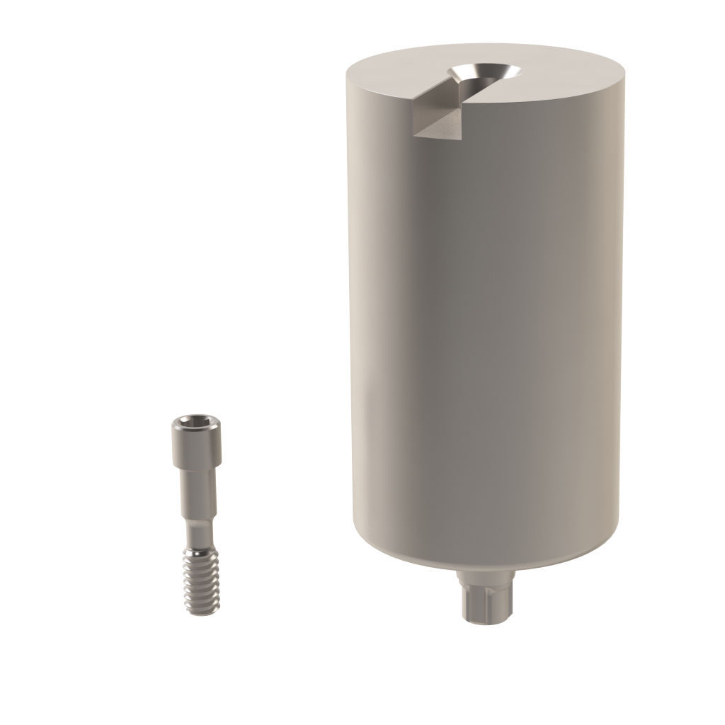 Titanium implant abutment - Camlog® - Heliocos GmbH - internal tri-lobe ...