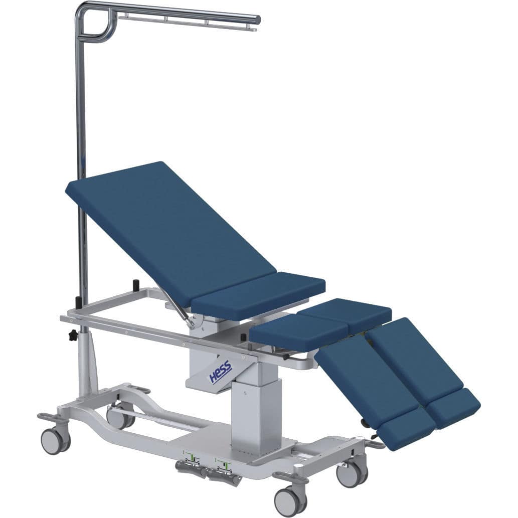 Electric treatment table - EASYCAST - Hess Medizintechnik - height ...