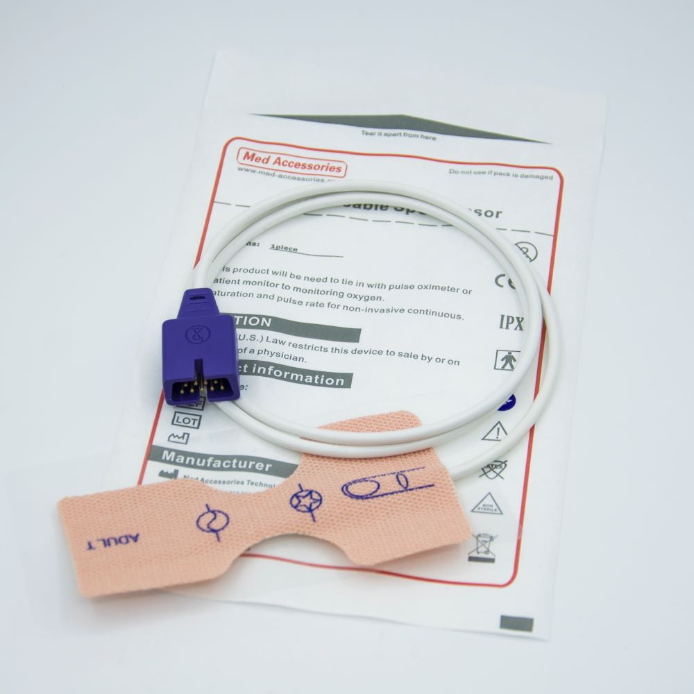Fingertip SpO2 sensor - M01P-D series - Med Accessories - forehead ...