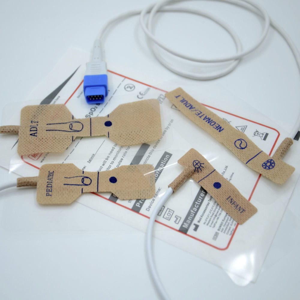 Fingertip SpO2 sensor - GE® TruSignal® - Med Accessories - multi ...