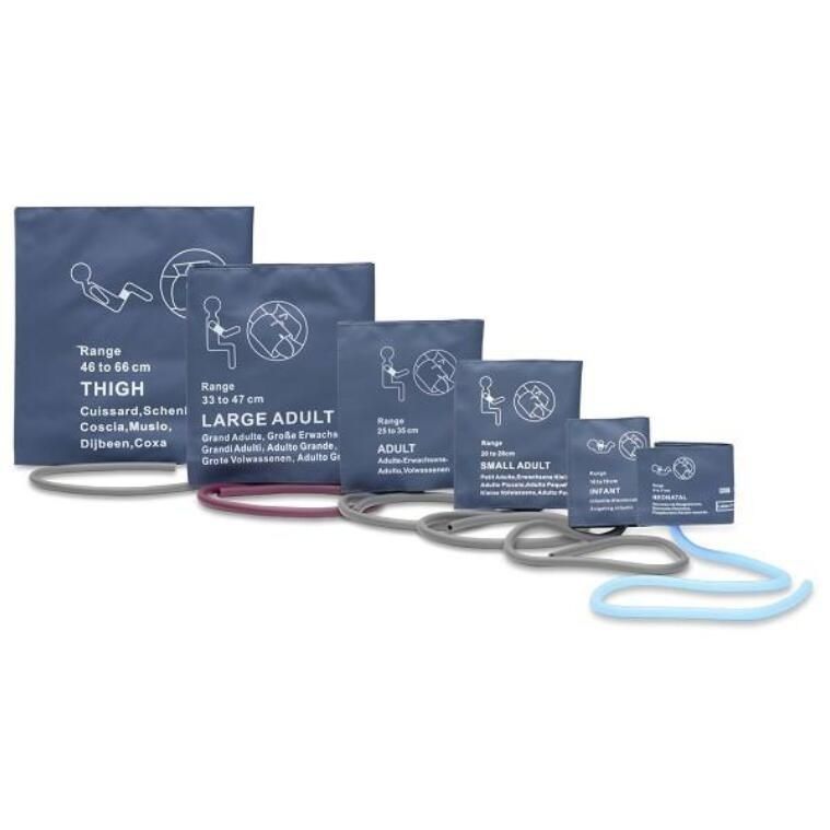 NIBP cuff - Med Accessories - pediatric / adult / infant