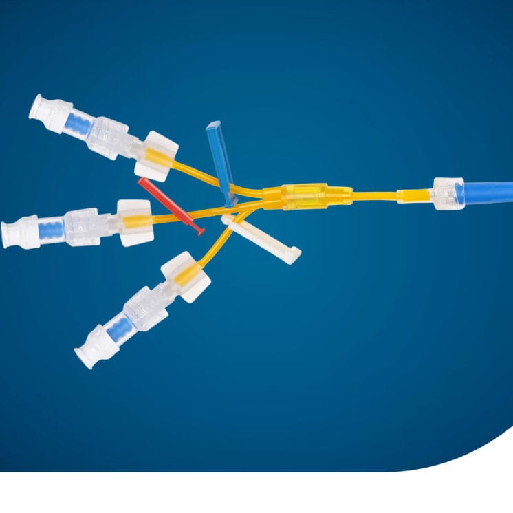 3-way infusion extension line - KS-231 - Kapsam - pediatric