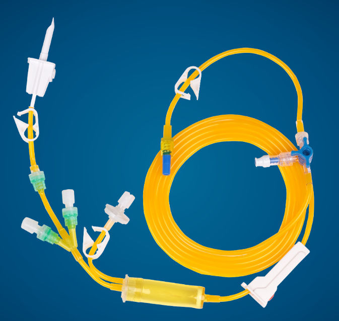 Chemotherapy infusion set - KS-IV205-PF - Kapsam - with drip chamber ...