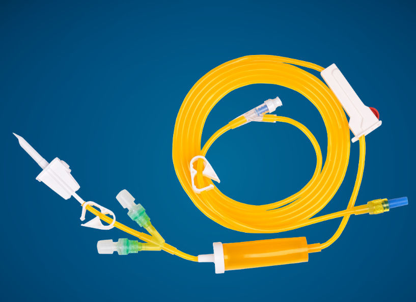 Chemotherapy infusion set - KS-IV203-PF - Kapsam - with Y port / with ...