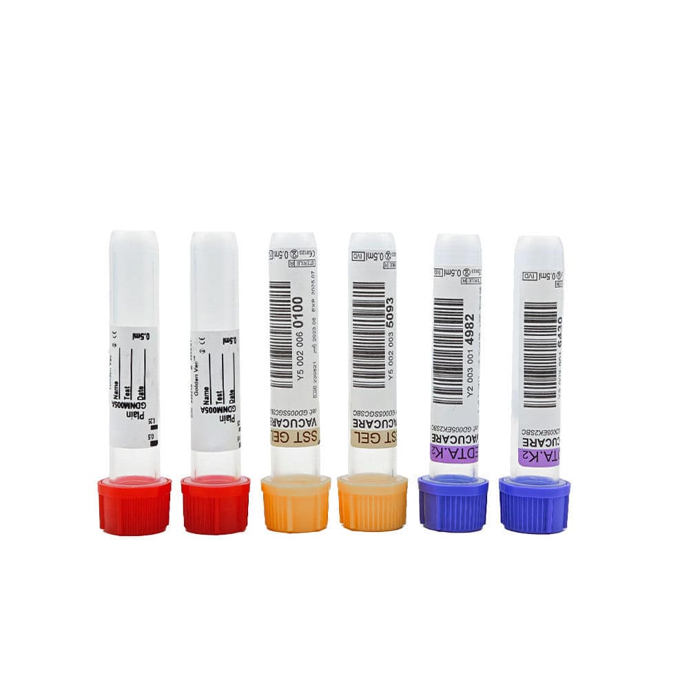 Blood glucose analysis collection tube - GDNM005A - Nanchang Kindly ...