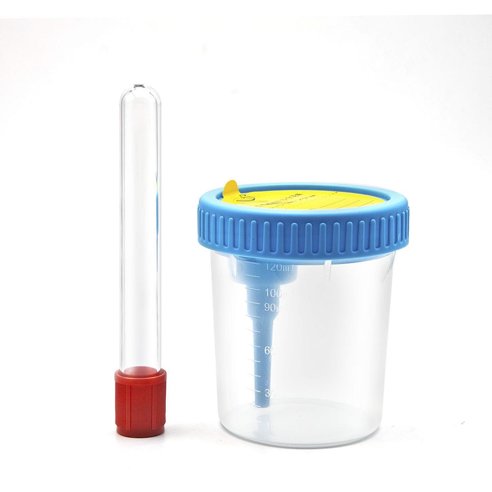 Urine sample container - Nanchang Kindly Meditech - vacuum / with cap