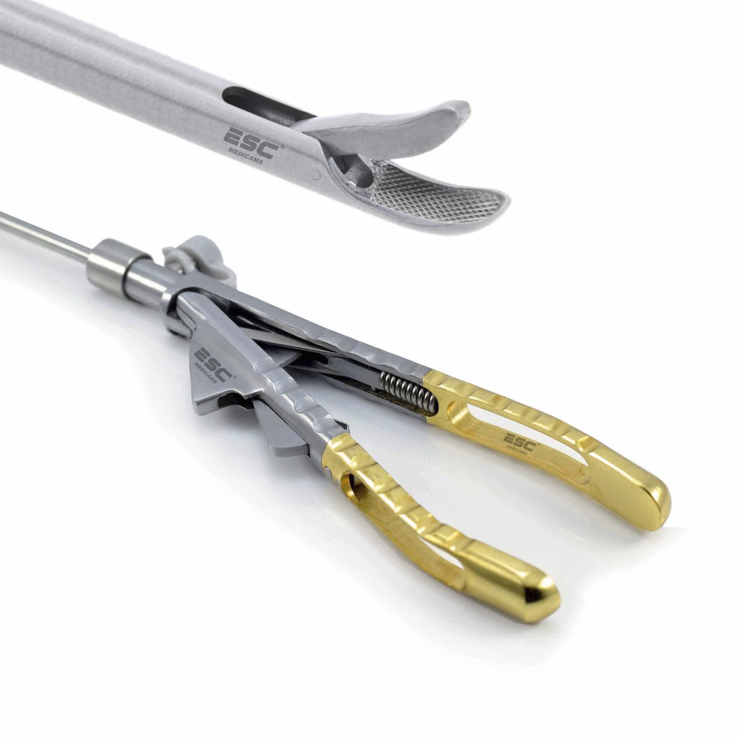 Laparoscopic needle holder - ESC Medicams - endoscopic / type