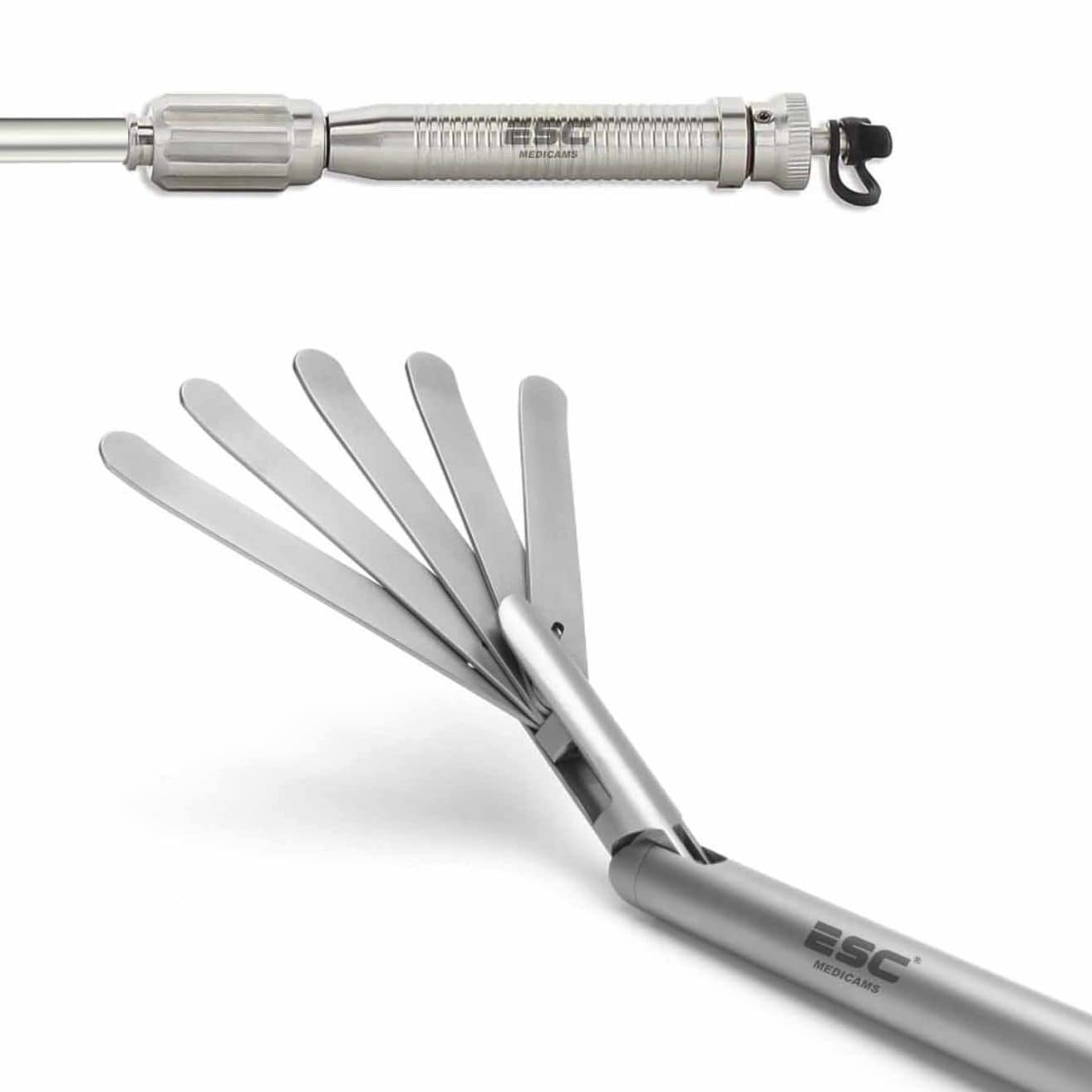 Abdominal retractor - Fan - ESC Medicams - surgery / laparoscopic / adult