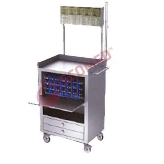 Anesthesia cart - TCDA 1500 - Tiscomed - medical / hospital / medication