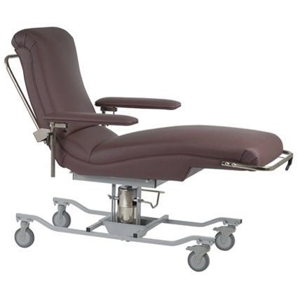 Hydraulic blood donor chair - GA1972 - Custom Comfort - ergonomic ...